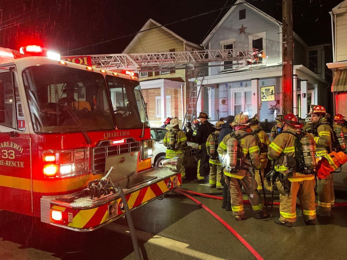 One hospitalized following Charleroi fire - Observer-Reporter